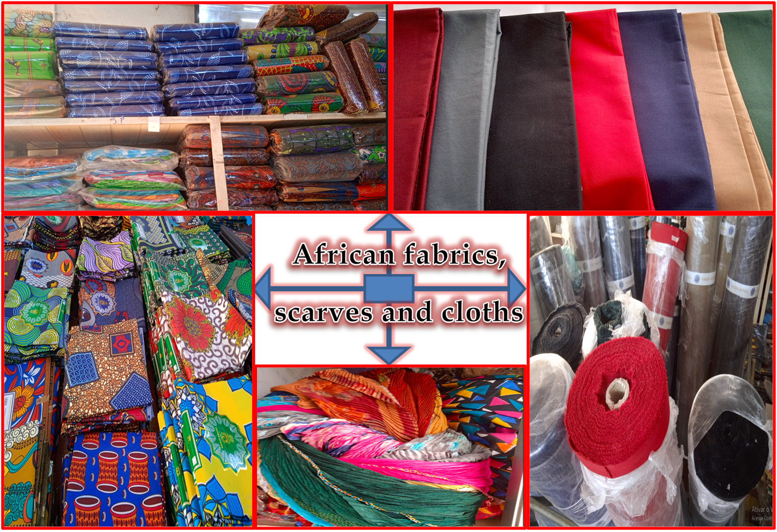 Fabrics and Footwear – BEST ANGOLA METAL